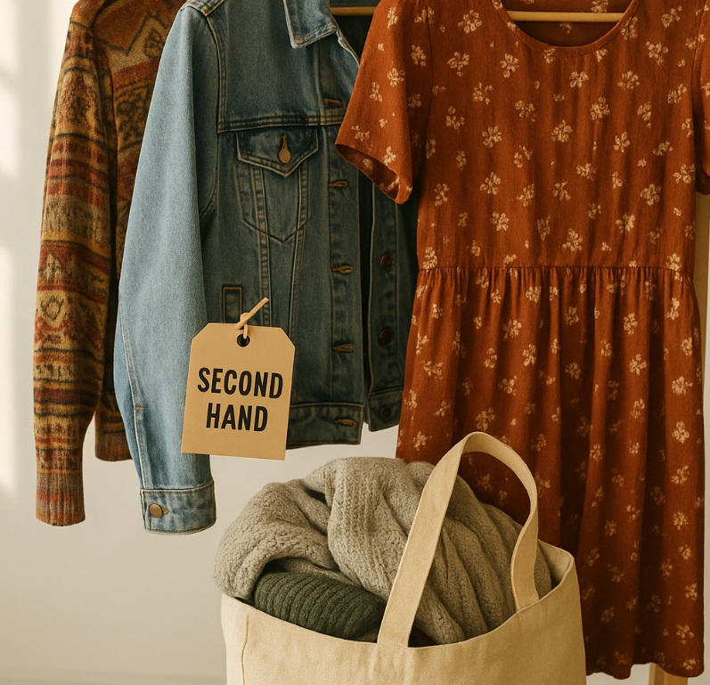 Moda second hand: trend pro ecologie, alegere modernă de lifestyle ...